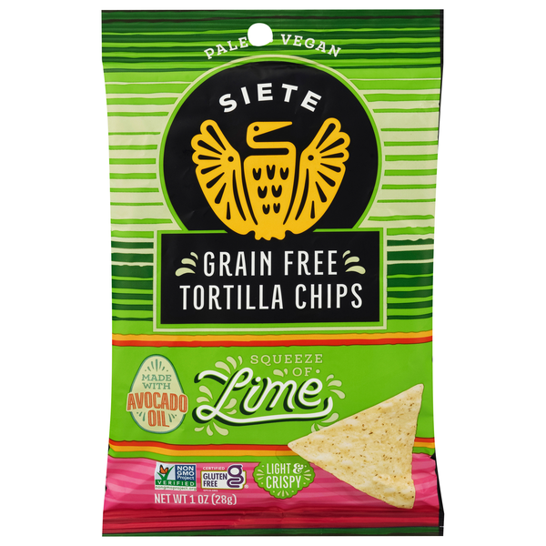Save on Siete Gluten & Grain Free Light & Crispy Squeeze of Lime ...
