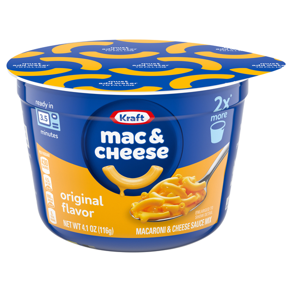 Save on Kraft Original Flavor Macaroni & Cheese Dinner Microwaveable ...