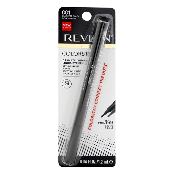 Save on Revlon Colorstay Dramatic Wear Liquid Eye Pen Blackest Black ...