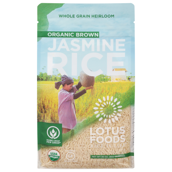 Save on Lotus Foods Organic Brown Jasmine Rice Order Online Delivery ...