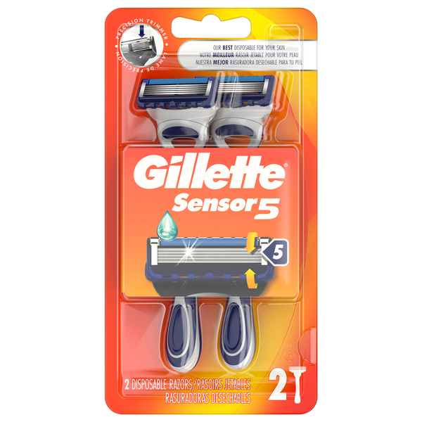 Save on Gillette Sensor 5 Disposable Razors Order Online Delivery | Giant