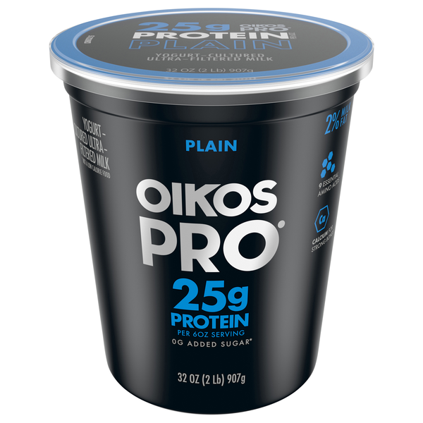 Save on Oikos PRO 25g Protein Plain Cultured Ultra-Filtered Milk Yogurt ...