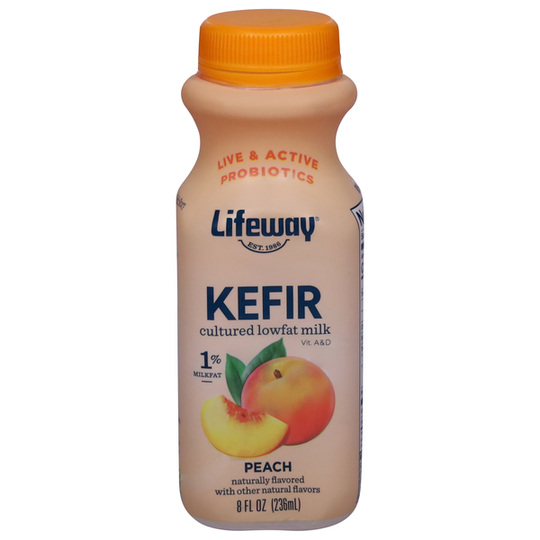 Save on Lifeway Probiotic Low Fat Peach Kefir Order Online Delivery | GIANT