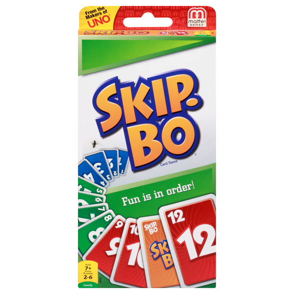 Save on Mattel UNO Skip-Bo Card Game Order Online Delivery | Stop & Shop