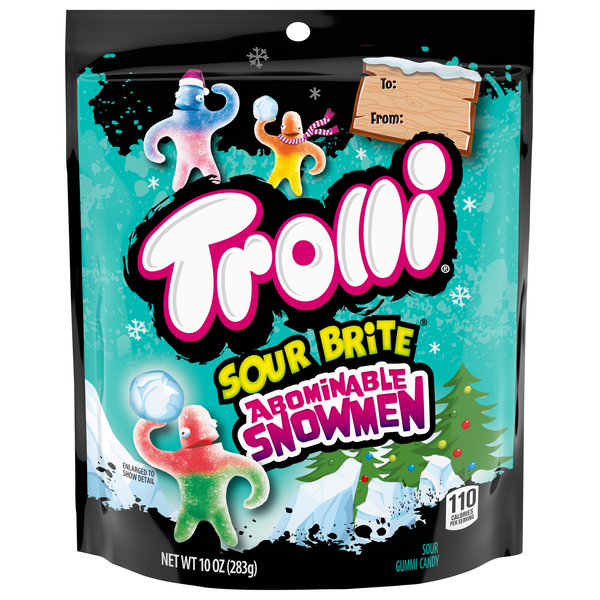 Save on Trolli Sour Brite Abominable Snowmen Christmas Gummi Candy ...
