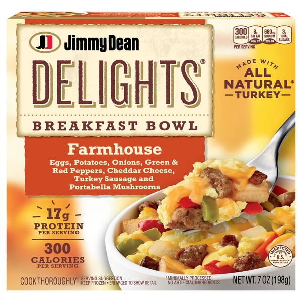Save on Jimmy Dean Delights Farmhouse Breakfast Bowl Frozen Meal Order ...