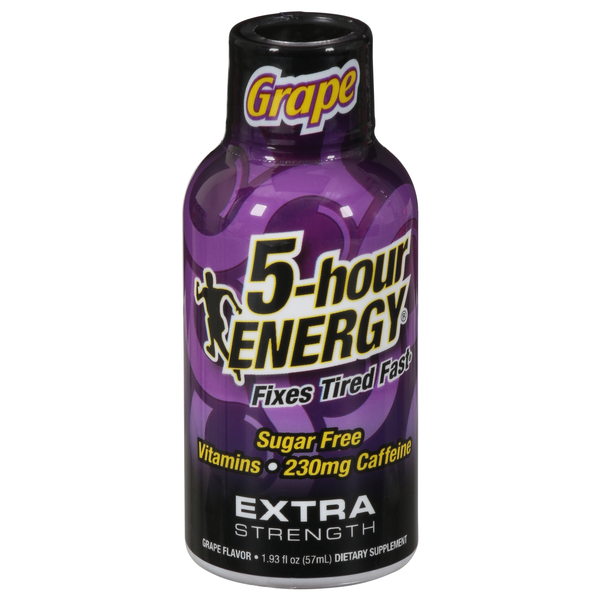 Save on 5-Hour Extra Strength Sugar Free Grape Energy Shot Order Online ...