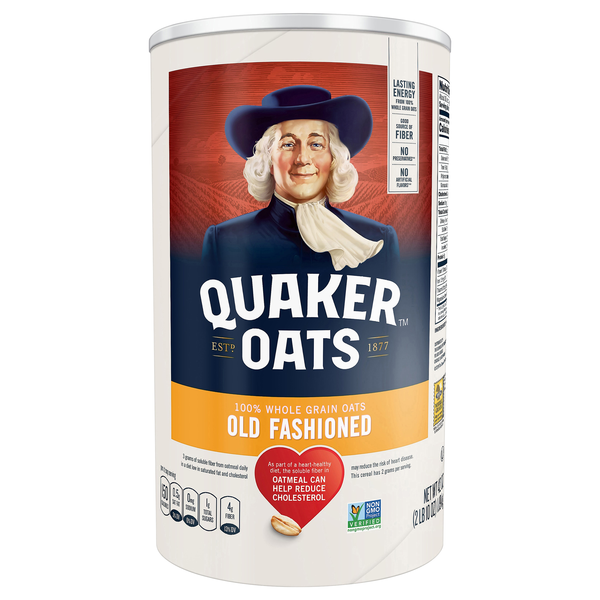 Save on Quaker 100% Whole Grain Old Fashioned Rolled Oats Order Online ...