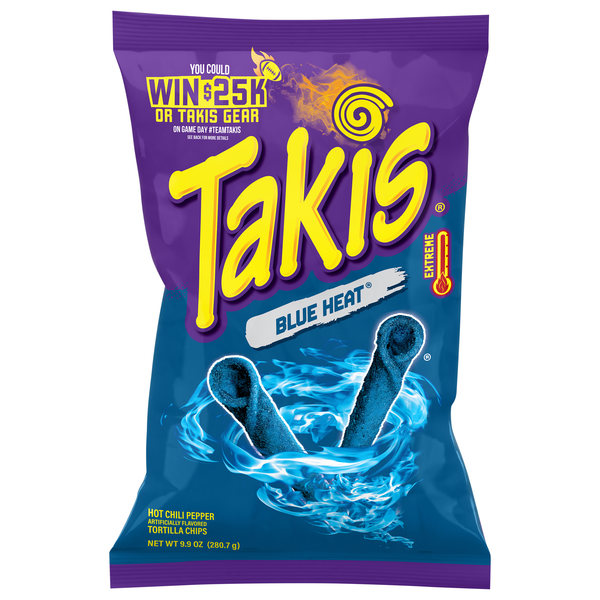 Save on Takis Extreme Blue Heat Hot Chili Pepper Tortilla Chips Order ...