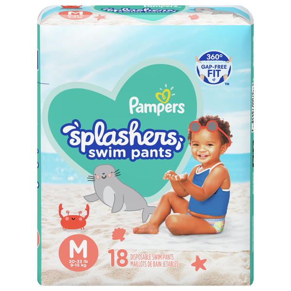 Save on Pampers Splashers Medium Swim Pants 20-33 lb Order Online ...