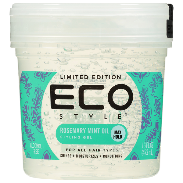 Save on Eco Style Max Hold Rosemary Mint Oil Styling Gel Order Online ...
