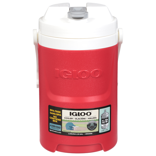 Save on Igloo Laguna 1/2 Gallon Cooler Red Order Online Delivery | Stop ...