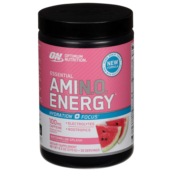 Save on Optimum Nutrition Watermelon Essential AMIN.O. Energy ...