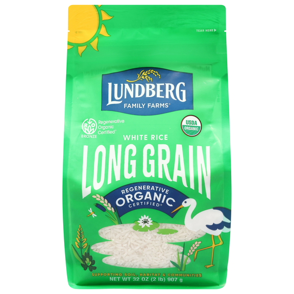 Save on Lundberg Organic Long Grain White Rice Order Online Delivery | Giant
