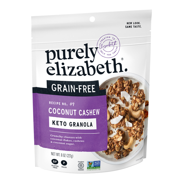Save on Purely Elizabeth Organic Gluten & Grain Free Keto Coconut ...