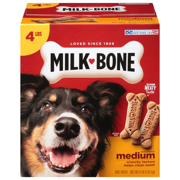 Save on Milk-Bone Medium Crunchy Dog Treats Order Online Delivery ...