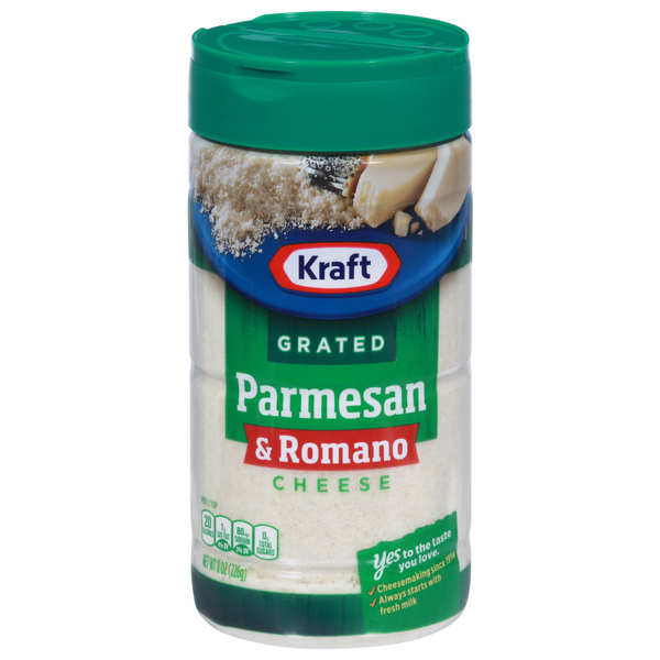 Save on Kraft 100% Grated Parmesan & Romano Cheese Order Online ... Save on Kraft 100% Grated Parmesan & Romano Cheese Order Online ...