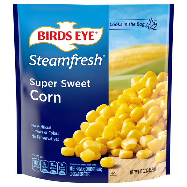 Save on Birds Eye Steamfresh Super Sweet Corn Frozen Order Online ...