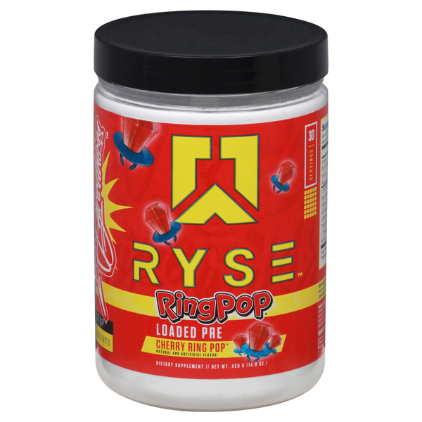 Save on Ryse Cherry Ring Pop Pre-Workout Powder Order Online Delivery ...