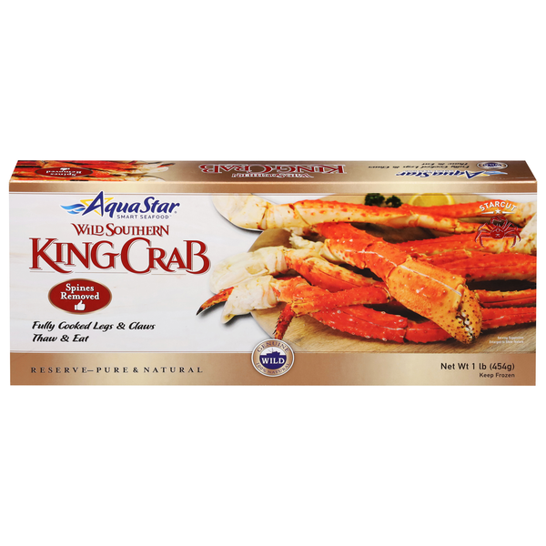 Save on Aqua Star Fully Cooked Wild Southern King Crab Legs Frozen ...