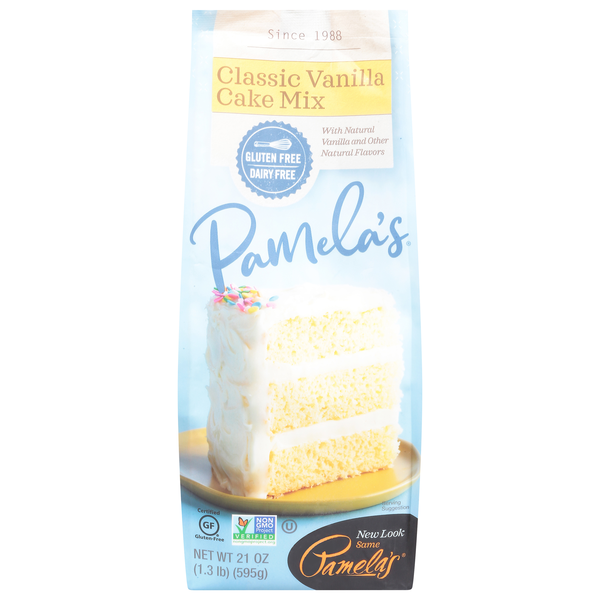 Save On Pamelas Cake Mix Classic Vanilla Dairy And Gluten Free Order