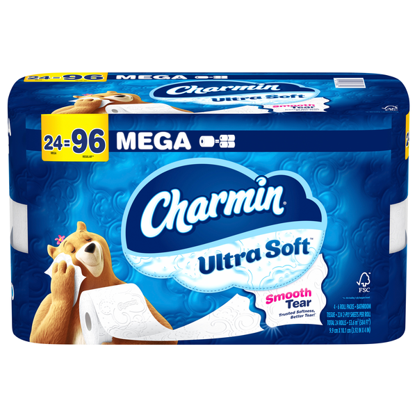Save on Charmin Ultra Soft Mega Roll 2-Ply Toilet Paper Order Online ...