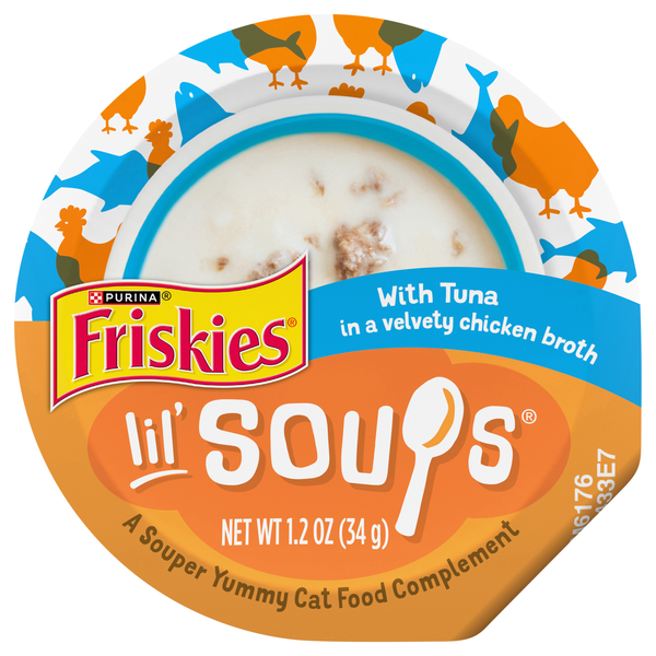 Save on Friskies Lil' Soups Cat Food Complement with Tuna Order Online ...