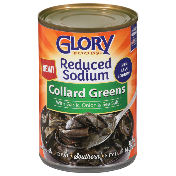 Save on Glory Foods Reduced Sodium Southern Style Collard Greens Order ...