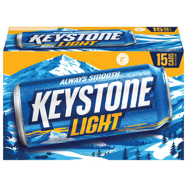 Save on Keystone Light Beer - 15 pk Order Online Delivery | Food Lion