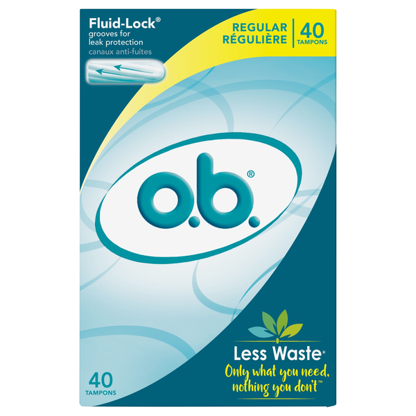 Save on o.b. Regular Tampons Order Online Delivery | Giant
