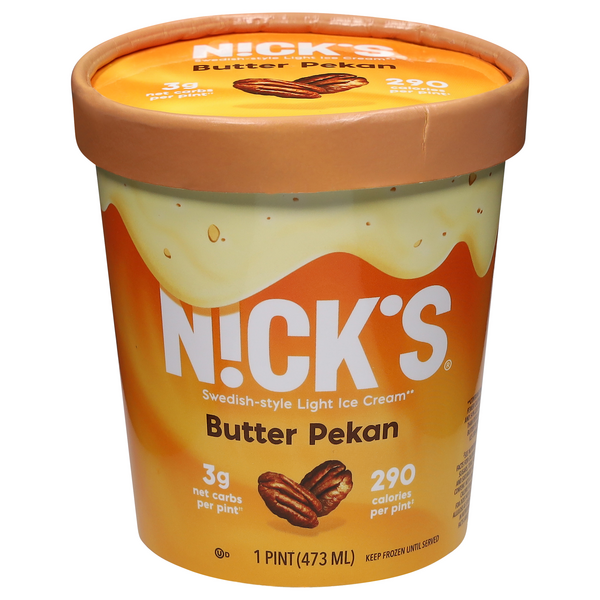 Save on Nick's Swedish-Style Keto Ice Cream Butter Pekan Light Order ...