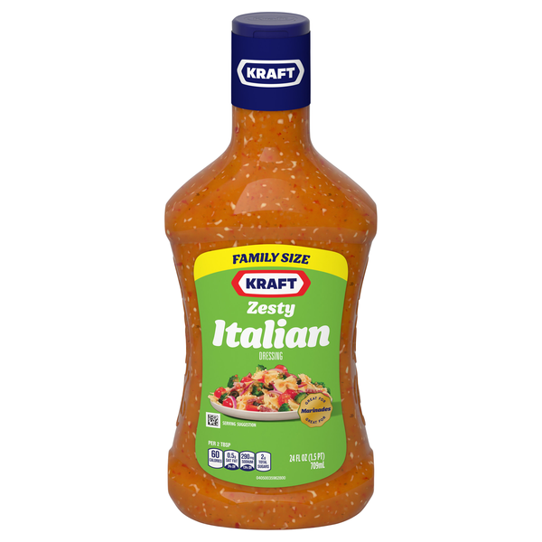 Save on Kraft Zesty Italian Dressing Family Size Order Online Delivery ...