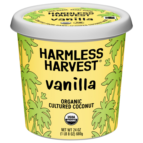 Save on Harmless Harvest Organic Vegan Vanilla Cultured Coconut Yogurt ...