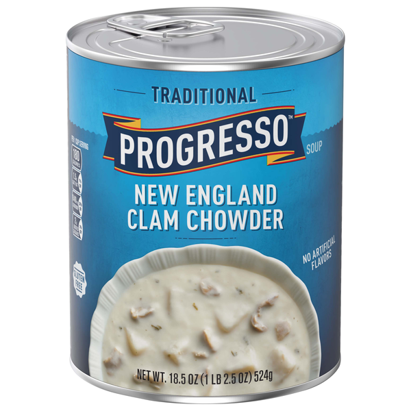 Save on Progresso Traditional Gluten Free New England Clam Chowder Soup ...