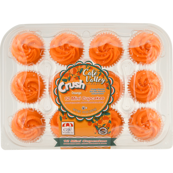 Save on Cafe Valley Bakery Mini Orange Crush Cupcakes - 12 ct Order ...