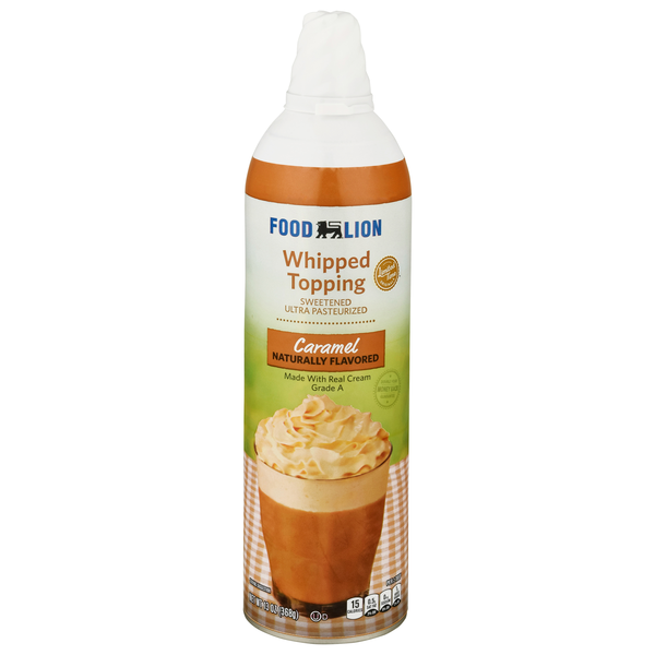 Save on Food Lion Caramel Flavored Whipped Topping Order Online ...