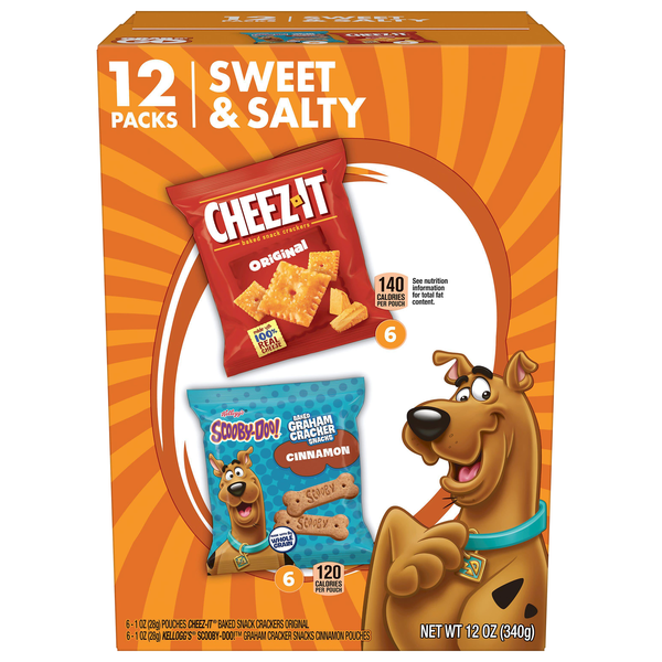 Save on Cheez It Original Crackers & Scooby-Doo! Cinnamon Grahams Packs ...