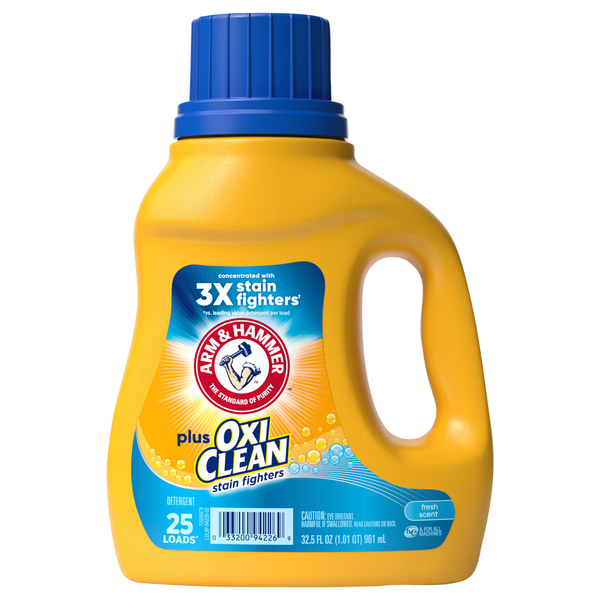 Save on Arm & Hammer Fresh Scent Plus Oxi Clean Liquid Laundry ...