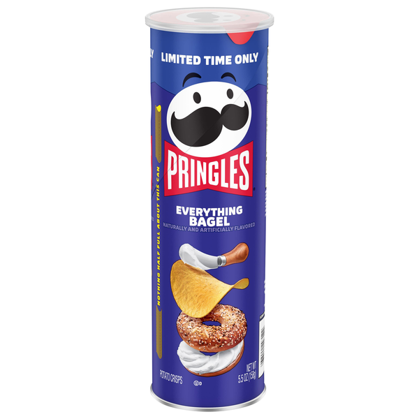 Save on Pringles Everything Bagel Potato Crisps Chips Order Online ...