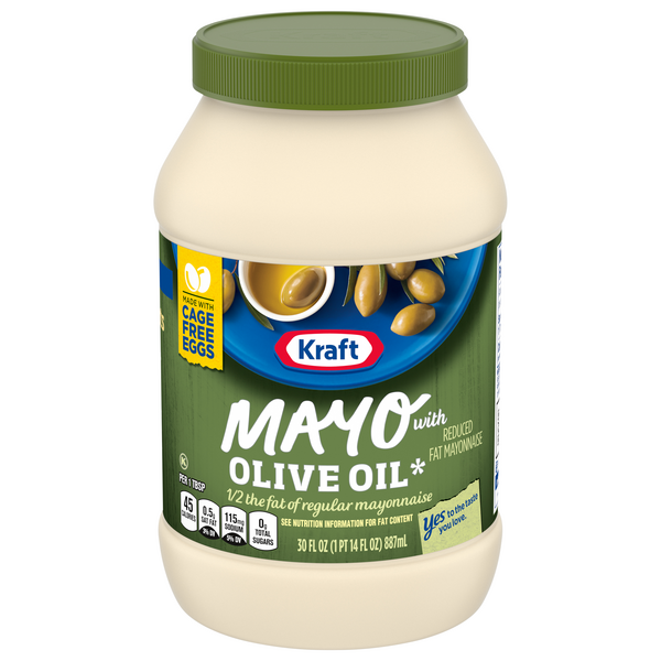 Save on Kraft Reduced Fat Mayo with Olive Oil Order Online Delivery ...