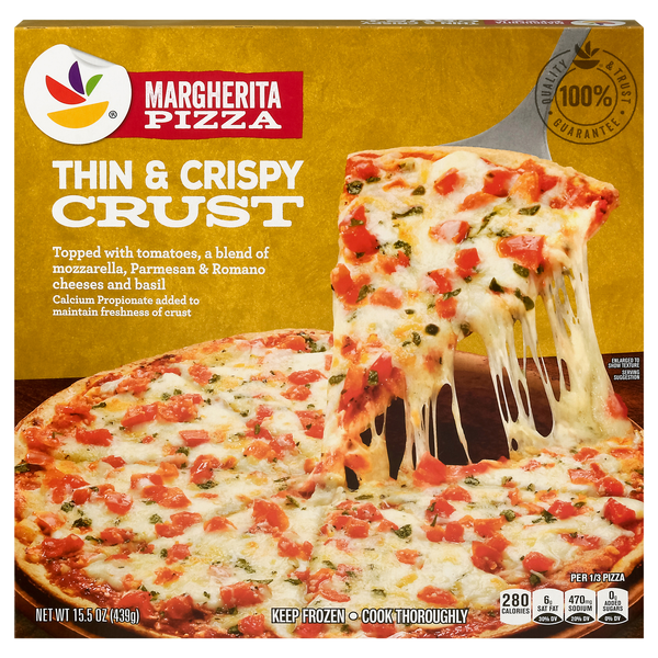 Save on Giant Thin & Crispy Crust Margherita Pizza Frozen Order Online ...