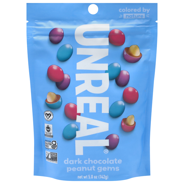 Save on UNREAL Gluten Free Dark Chocolate Covered Peanuts Order Online ...