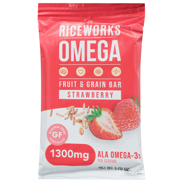 Save on Riceworks Gourmet Rice Snacks Strawberry Fruit Bar Order Online ...