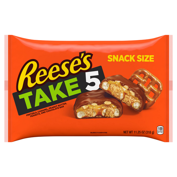 Save on Reese's Take 5 Candy Bar Snack Size Candy Order Online Delivery ...