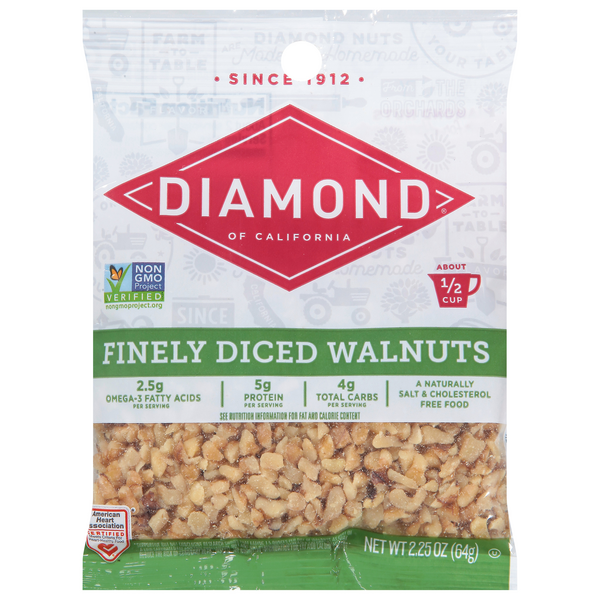 Finely Chopped Walnuts