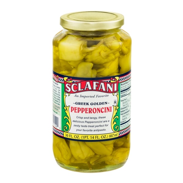 Save on Sclafani Imported Golden Greek Pepperoncini Peppers Order ...