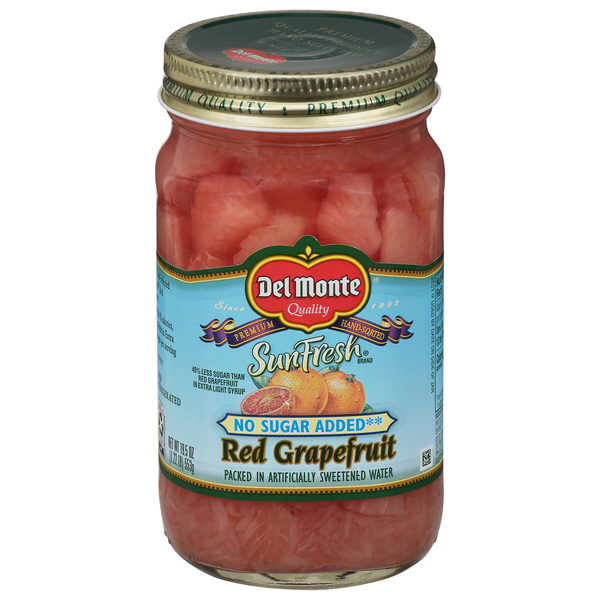 Save on Del Monte SunFresh No Sugar Added Red Grapefruit Order Online ...