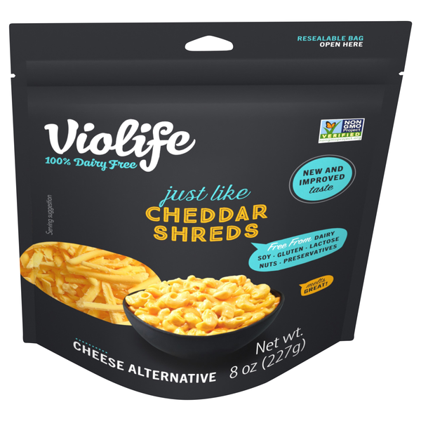 Save on Violife Dairy Free Vegan Shredded Just Like Cheddar Cheese ...