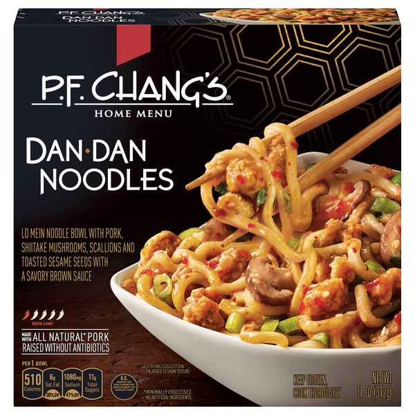 Save on P.F. Chang's Home Menu Dan Dan Noodles Bowl Frozen Meal Order ...