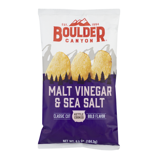 Save on Boulder Canyon Malt Vinegar & Sea Salt Kettle Cooked Potato ...
